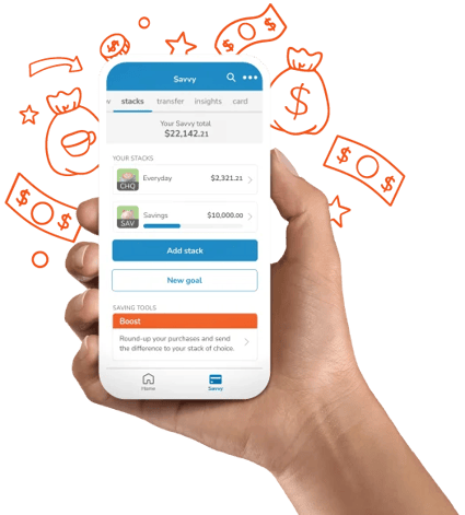 Booster Savvy | Learns how you spend and helps you save better.
